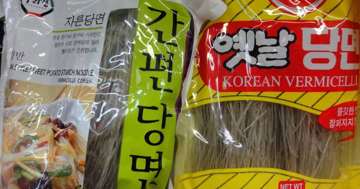 Starch noodles (Dangmyeon) - Maangchi’s Korean cooking ingredients