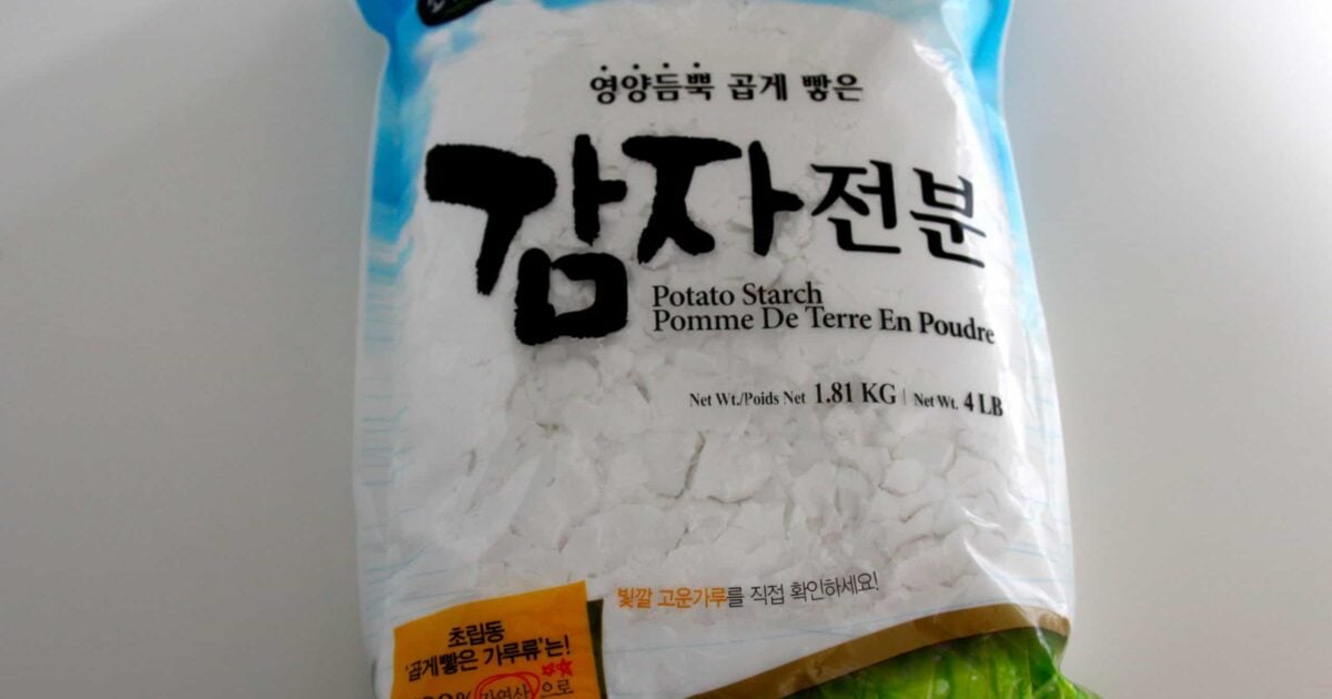 Potato starch (Gamja-jeonbun) - Maangchi’s Korean cooking ingredients