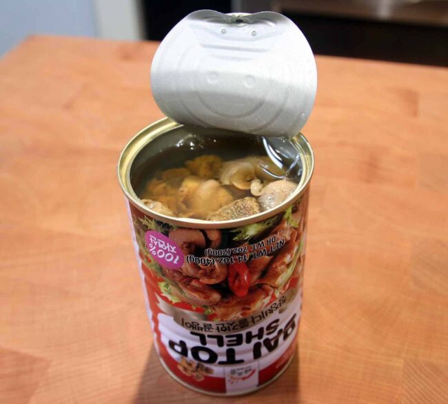 Spicy whelks with noodles (Golbaengi-muchim) recipe by Maangchi