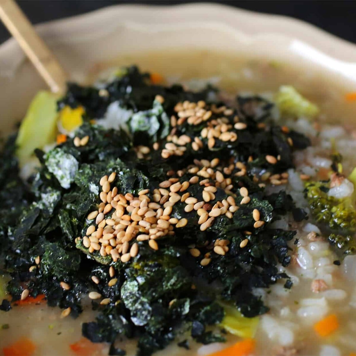 Korean porridge recipes by Maangchi