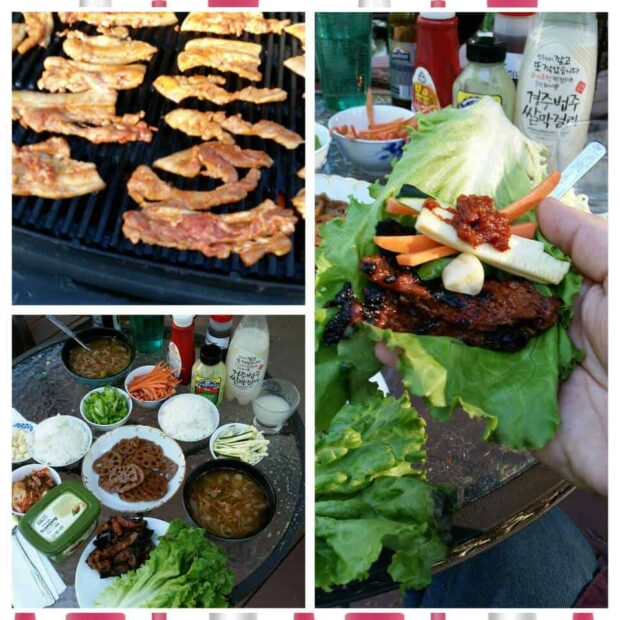 Grilled pork belly BBQ (Samgyeopsal-gui) recipe by Maangchi