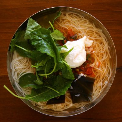 Korean noodle soup (Guksu) recipe by Maangchi