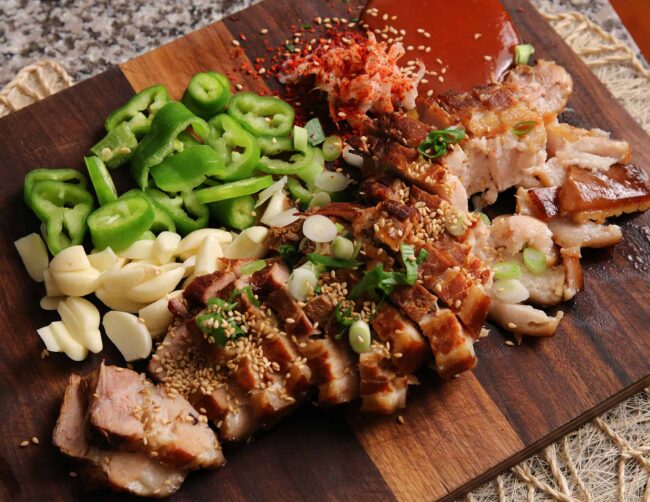 Korean Food Photo Bo ssam With Saeujeot On Maangchi Korean Food Photo Bo ssam With Saeujeot On Maangchi