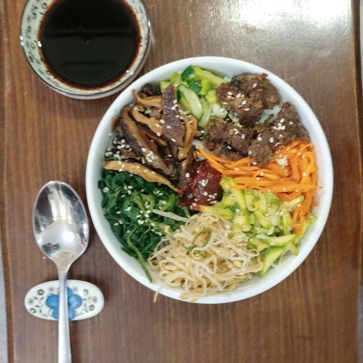 Cooking Korean food with Maangchi