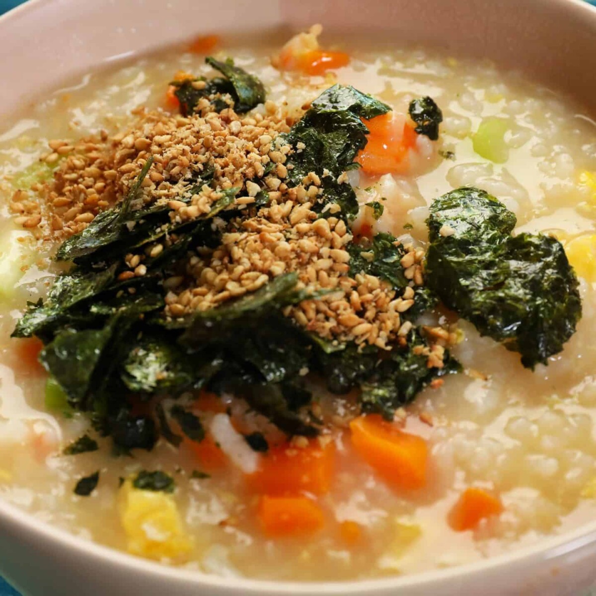 Korean porridge recipes by Maangchi
