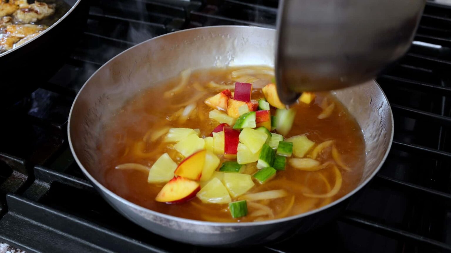 Sweet, sour, crunchy mushrooms (Beoseot-tangsu: 버섯탕수) recipe by Maangchi