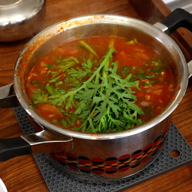 Whiting Maeuntang (Korean Spicy Fish Stew) recipe by Maangchi